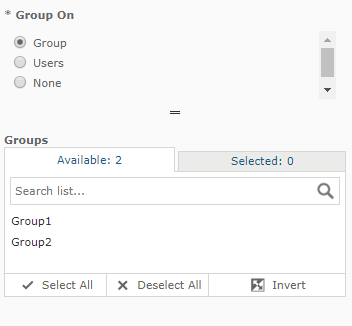 Hide Show Input Controls on Radio Button Click in Jasper Report